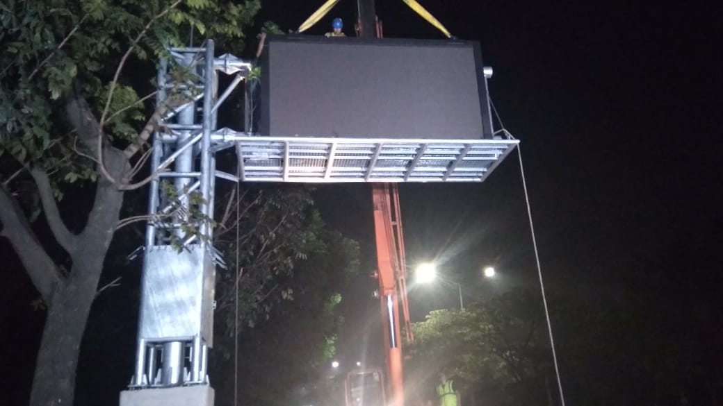 VMS, Video Wall, CCTV dan Fiber Optic BSD Toll Road | PT DCT Total ...