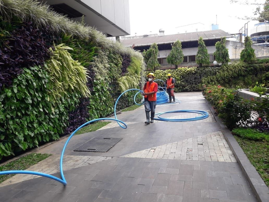 Instalasi Jaringan Kabel Fiber Optic PT. Pamapersada Nusantara | PT DCT ...