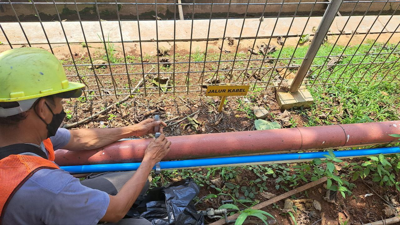 Installasi FO PT PAMA Persada Workshop Cileungsi | PT DCT Total Solutions